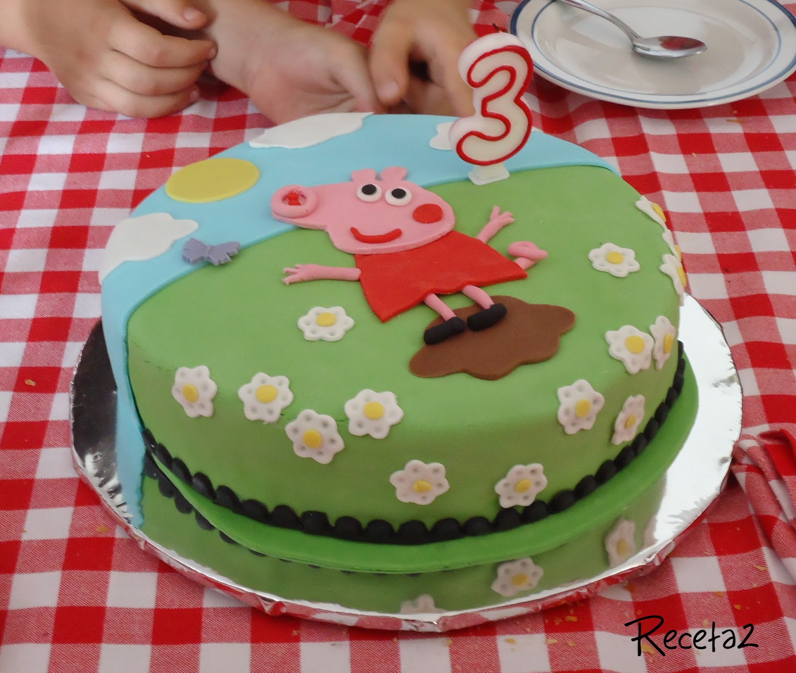 Receta2: Tarta Pepa Pig