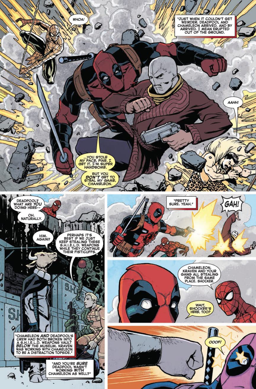 Images: A Preview Of The Upcoming Comic Spider-Man/Deadpool #28 From Marvel