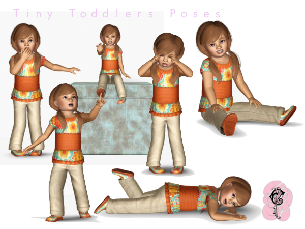 New Toddler Poses by Pepper