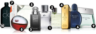 Uglam Magazine: Top 10: Perfumes de Hombre + Vendidos