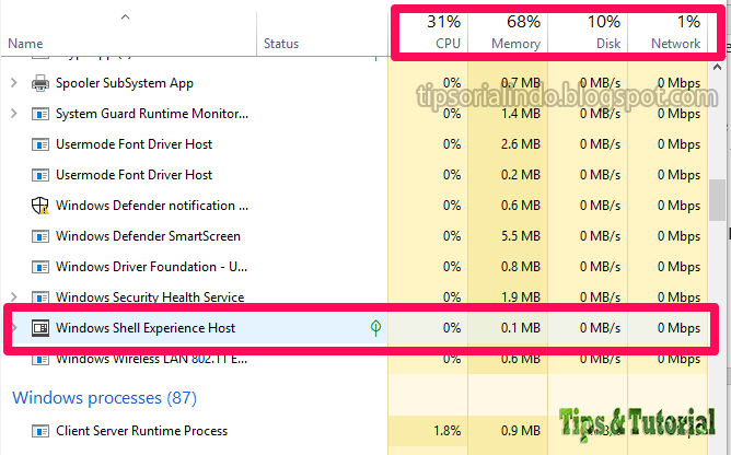 Apa itu Windows Shell Experience Host dan Mengapa Mengambil Banyak ...