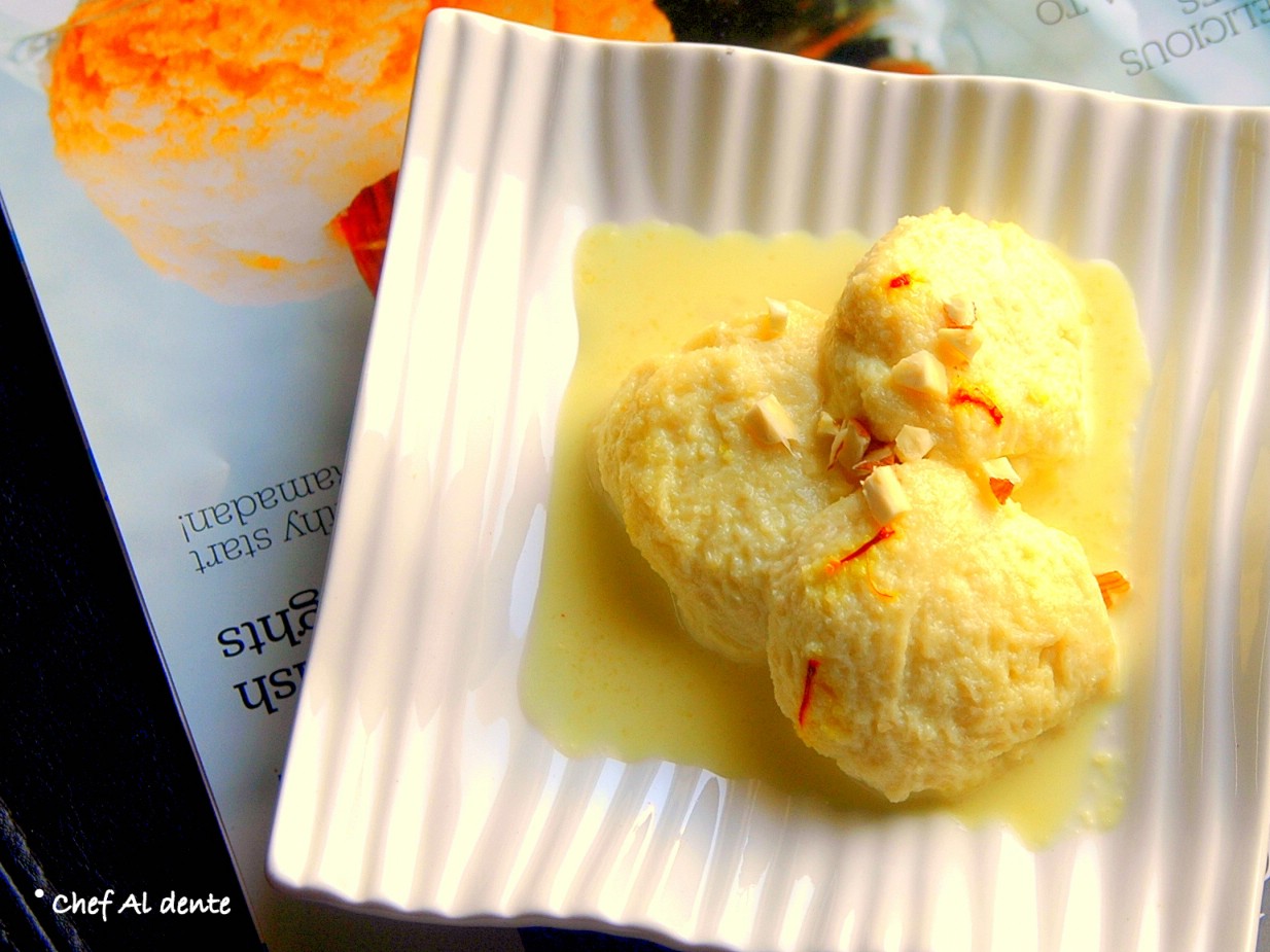 Chef Al dente: Bread Rasmalai