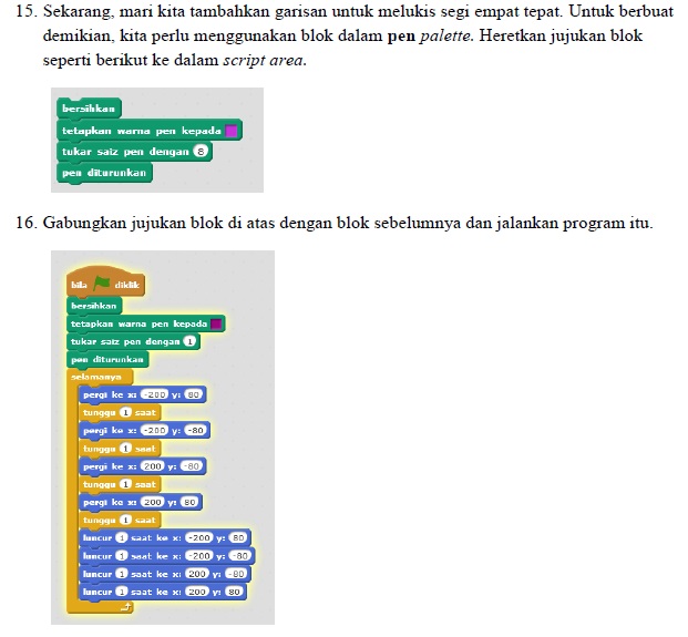 Learning Scratch in easy way!: Tutorial Program 1: Motion & Control Block