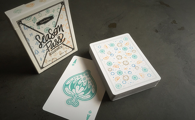 First Look: SEASON PASS Playing Cards by Cardazine