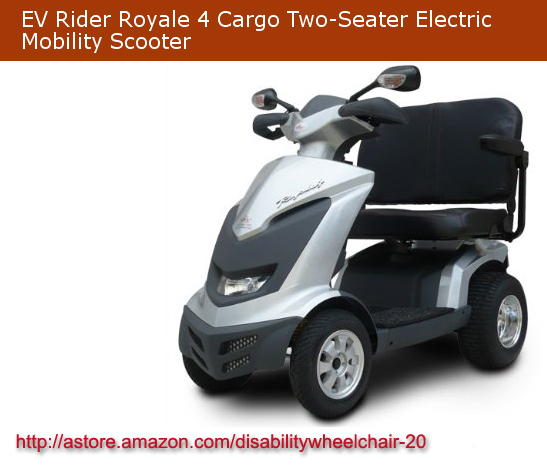 Disability Wheelchair: EV Rider Royale 4 Cargo Two-Seater Electric ...