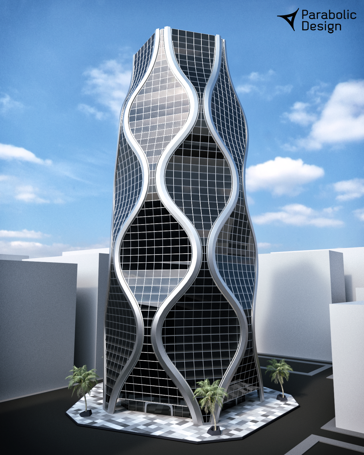 Parametric Study of Hangzhou Tower | Parabolic Design