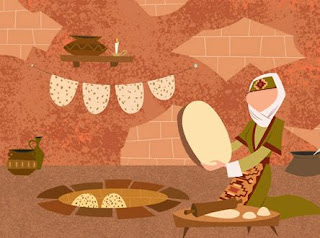 Anselma's food blog: Lavash / Barbari / Noon Sangak / Taftoon - Persian ...