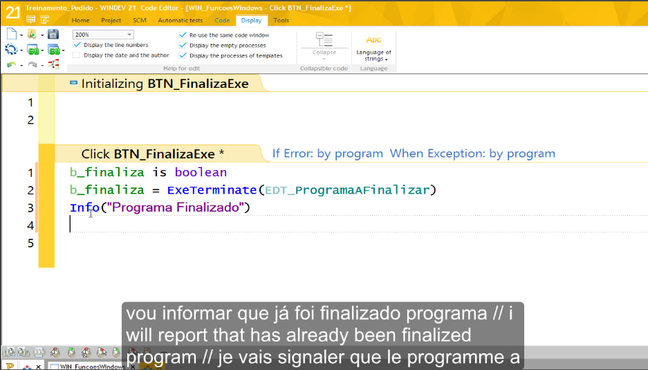 Windev21 Aulas,Estudos e Desenvolvimento: Curso WinDev - Funções Exe ...