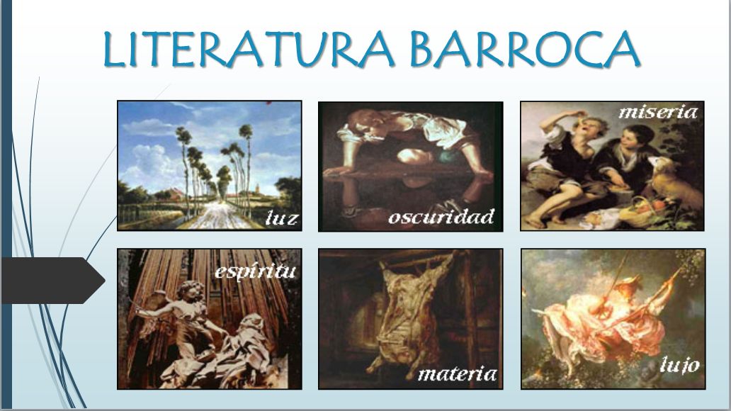 Literatura Barroca ~ Trabajos de Diapositivas