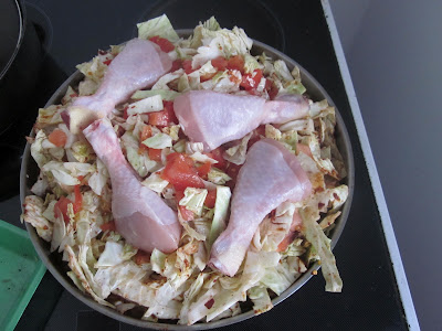 Kath's Kitchen: My Favorite Bulgarian Dish: Chicken and Cabbage