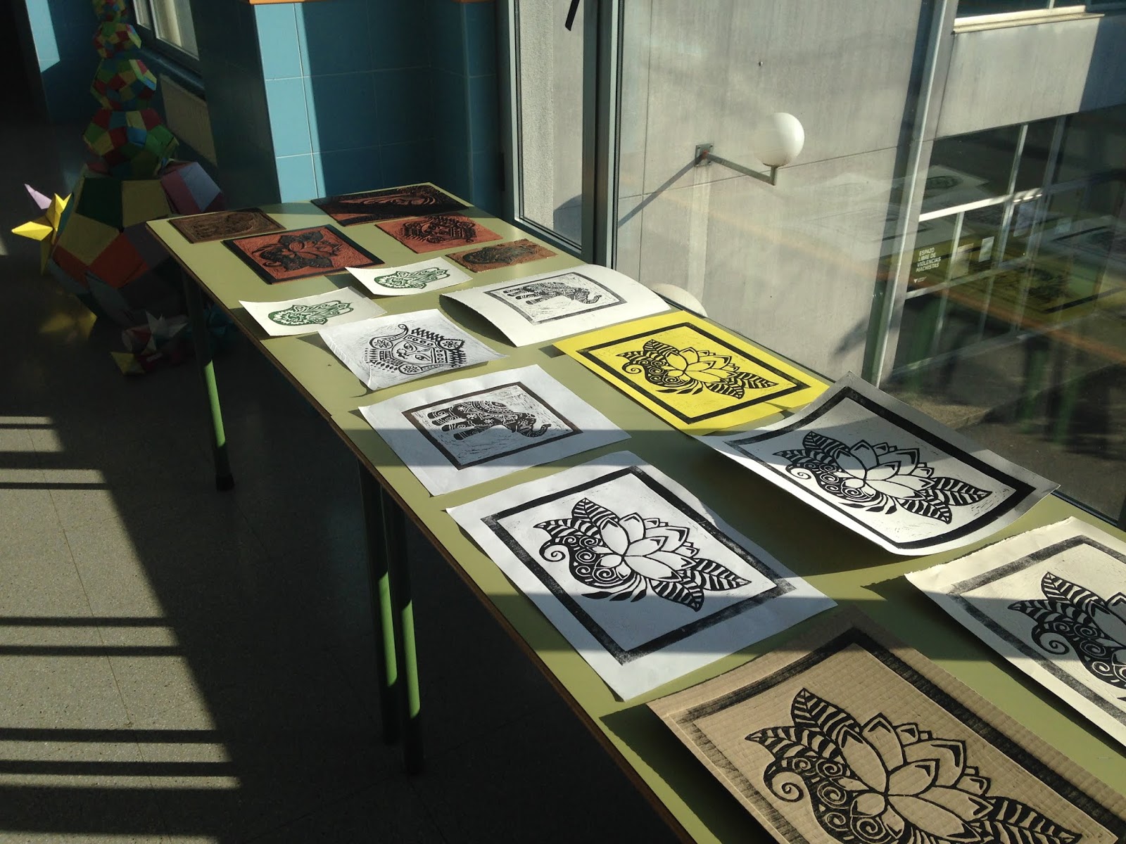 Plasticlass: Linograbado