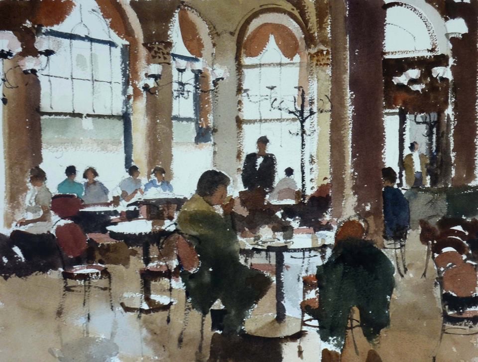 The Watercolour Log: John Yardley - A Watercolour Master
