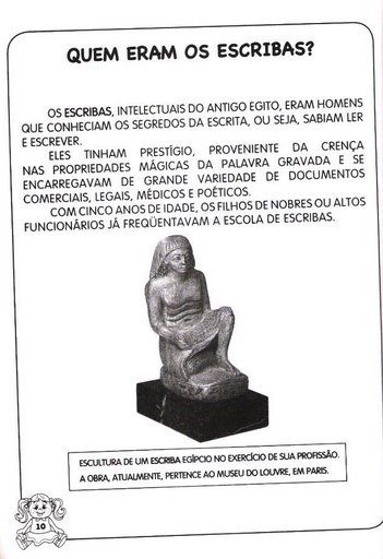 A HISTÓRIA DA ESCRITA