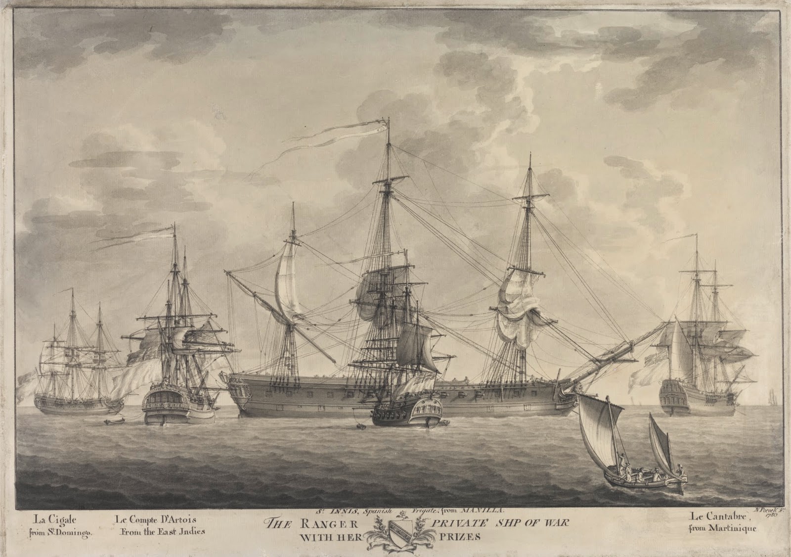 British Tars, 1740-1790: The Ranger, Private Ship of War, 1780