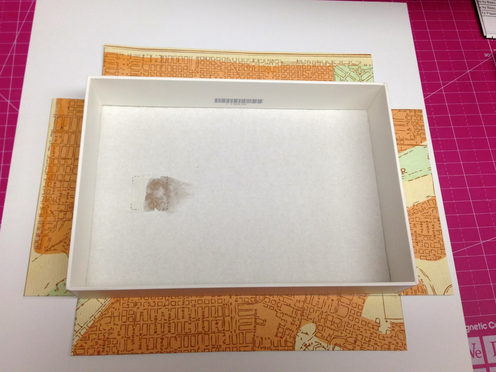 FotoBella: Travel Keepsake Box with Basic Grey's Carte Postale Collection