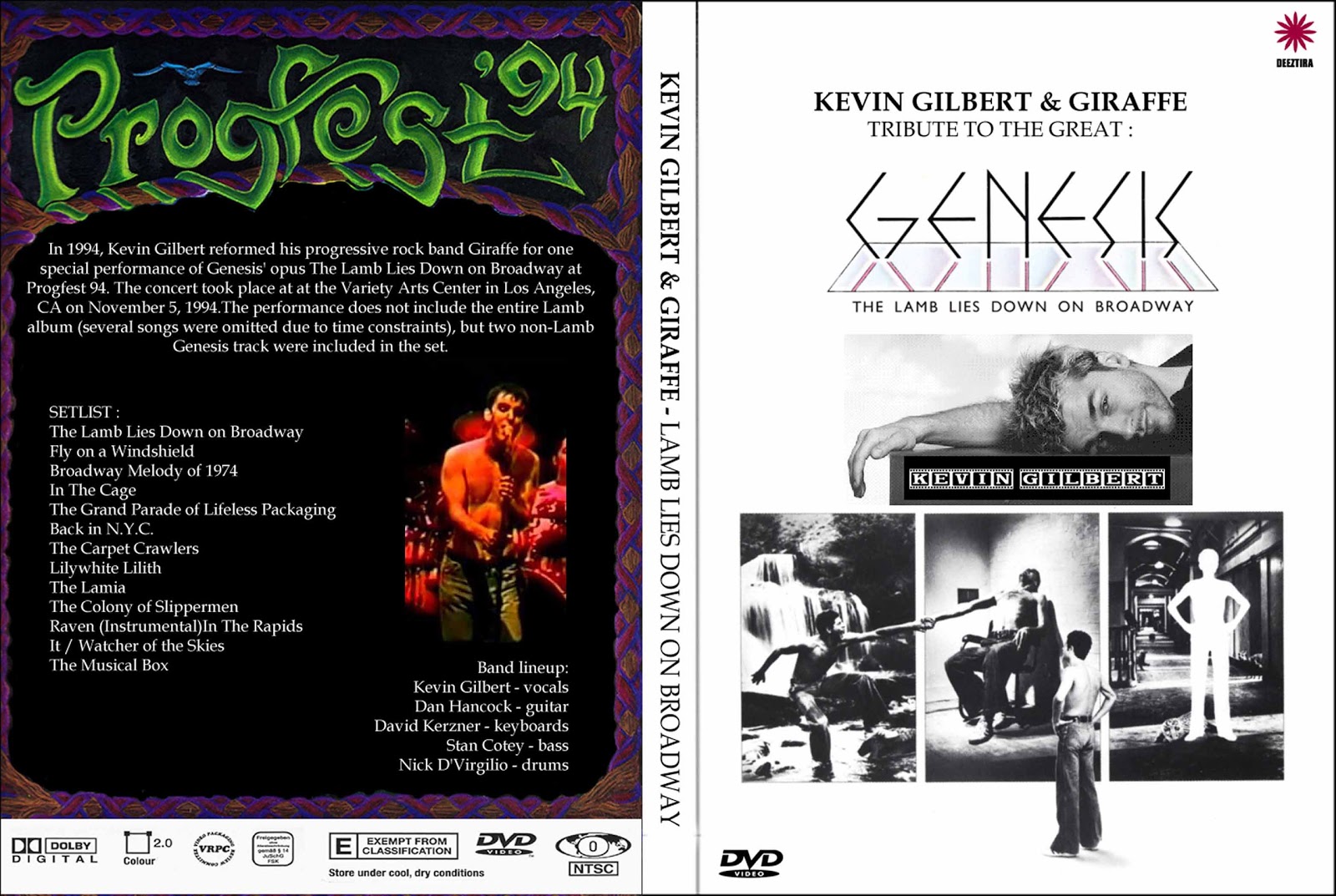 YOUDISCOLL: Kevin Gilbert (Giraffe) - The Lamb Lies Down on Broadway 1994