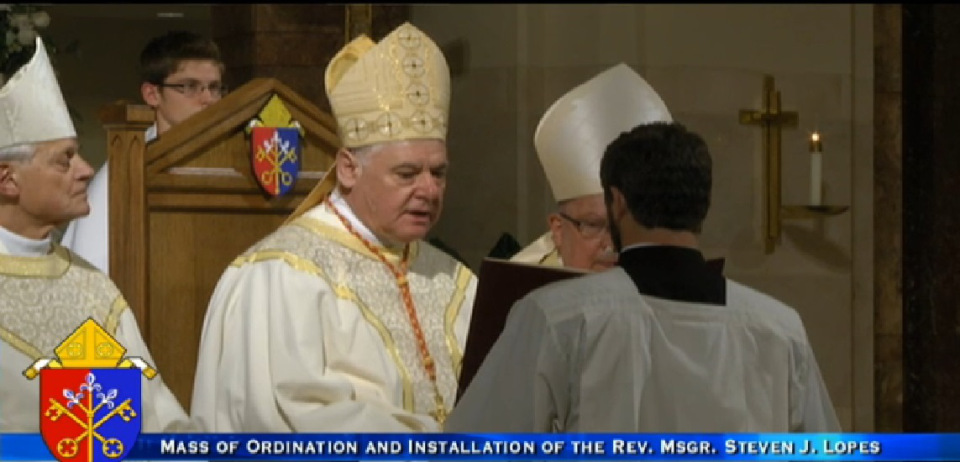 southern orders: THE ORDINATION OF BISHOP STEVEN J. LOPES: THE GOOD ...
