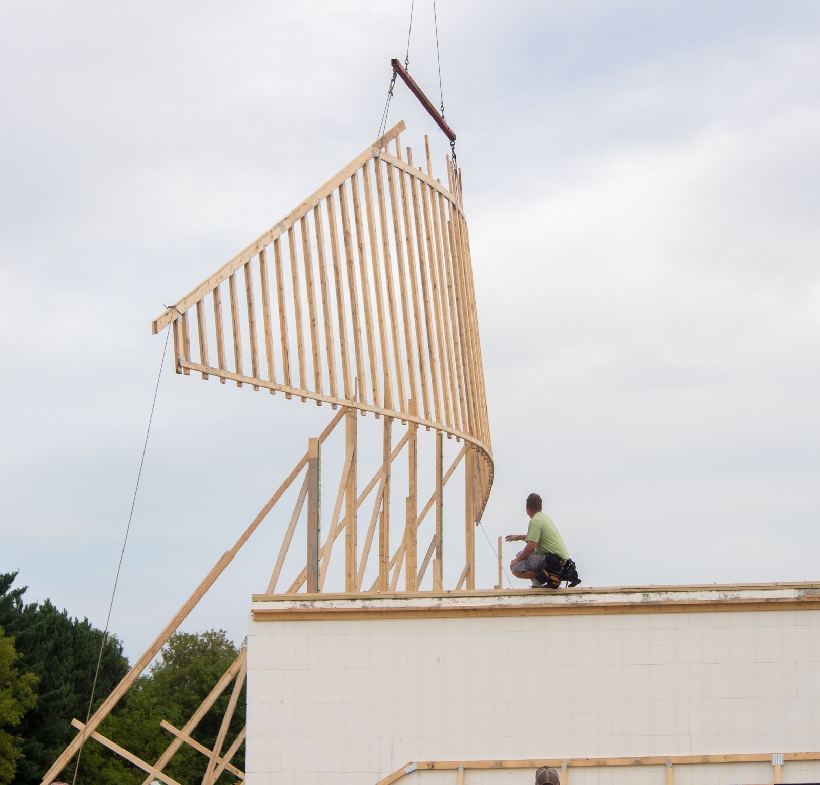 LLCER Building Project: September 3 - Trusses, the Next Big Thing
