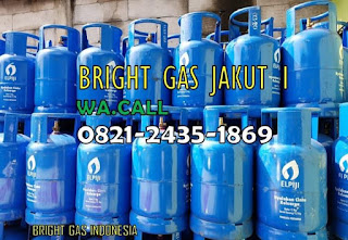 TABUNG GAS 12 KG ELPIJI BIRU KOSONG | Bright Gas Jakarta Utara