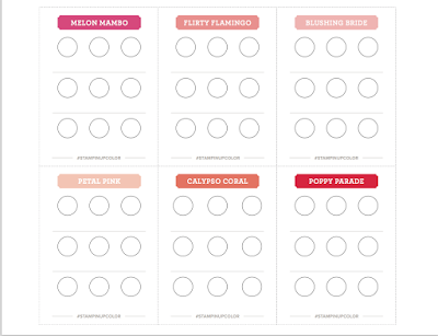 scrimpingmommy: Colour charts and download resources for 2018 Stampin ...