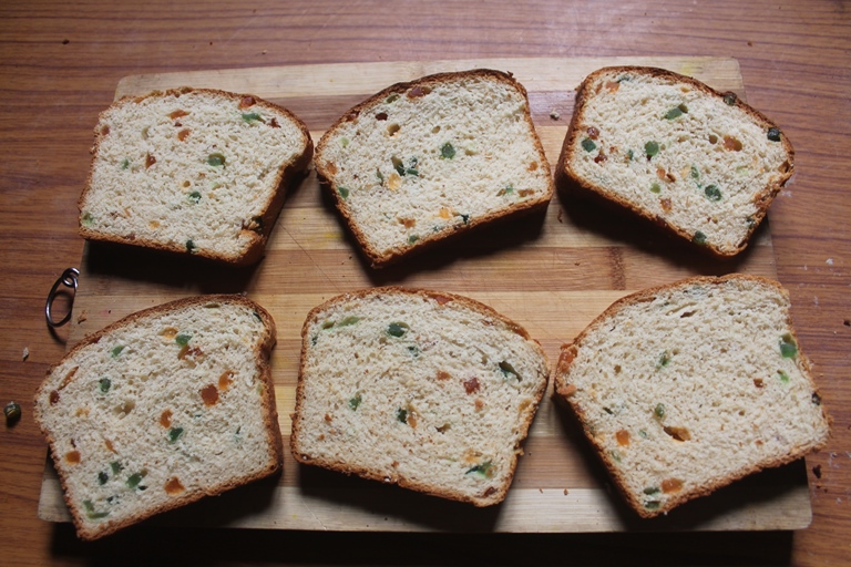 Sweet Tutti Frutti Bread Recipe - Fruit Bread Recipe - Yummy Tummy