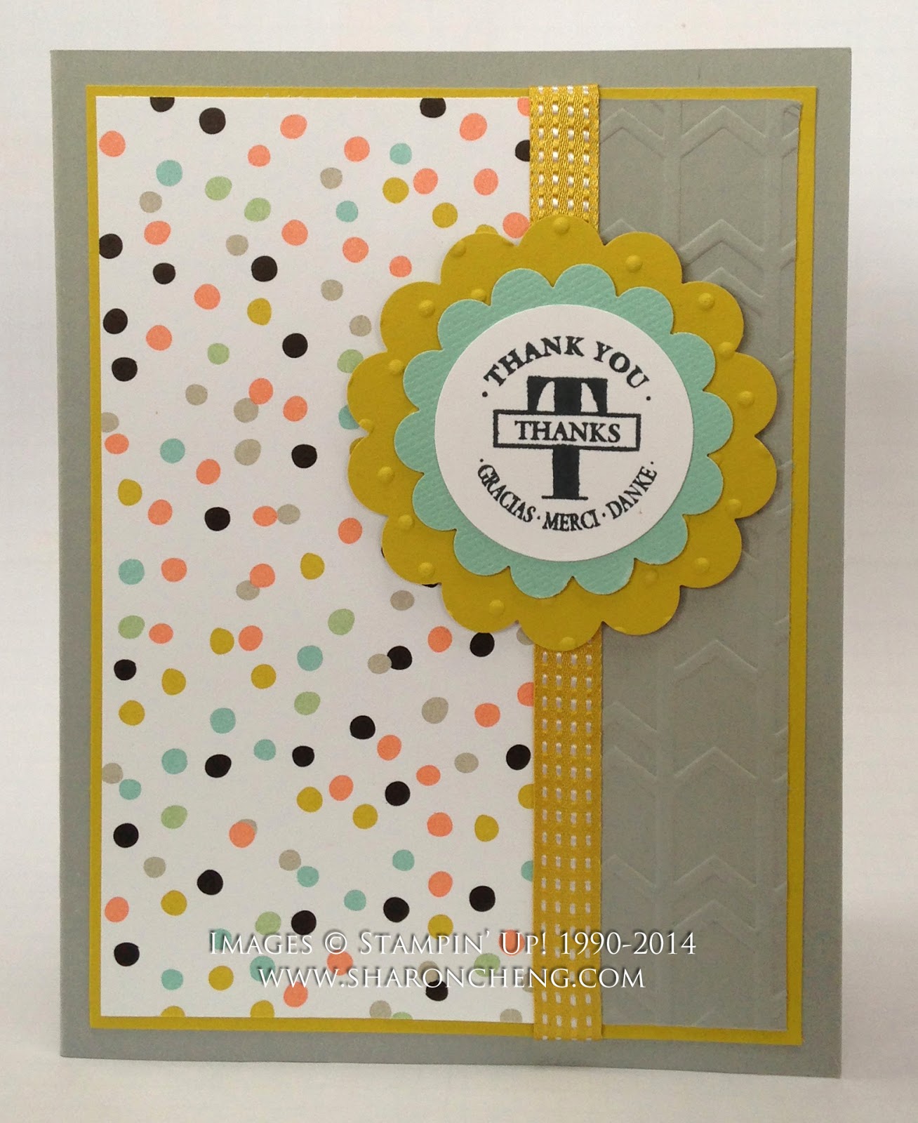 SHARING CREATIVITY and COMPANY: Thank You: Stampin' Up!'s Custom ...