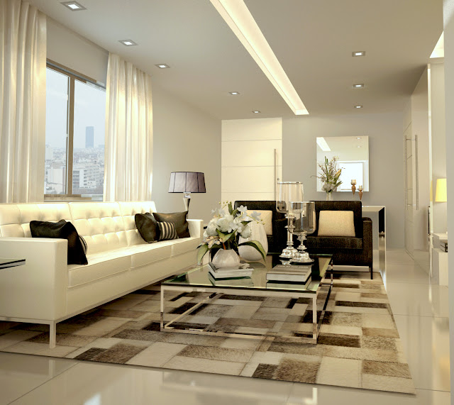 ARCHITECTURE BLOG: 3D Living Room Drafts