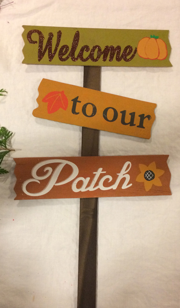 Cottage Grove Garden Club: What's Your Sign? Garden Art Project
