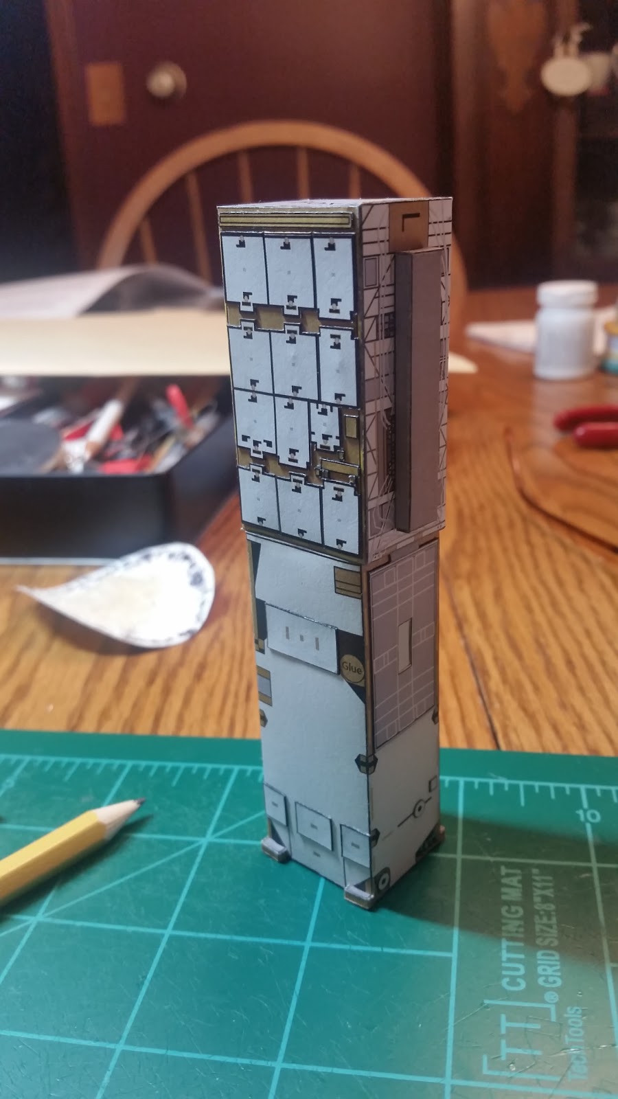 A"Mays"ing Papercraft: ISS "Power Up!"