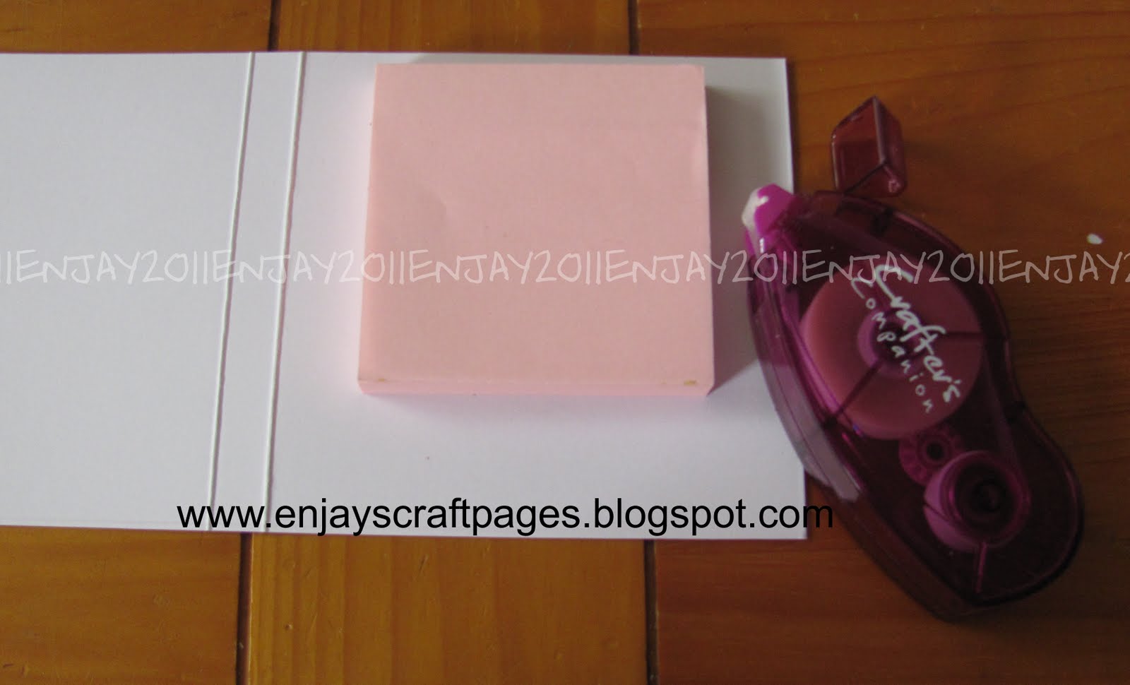 The Jolliffe Cake Company & More: Post it note booklet Tutorial