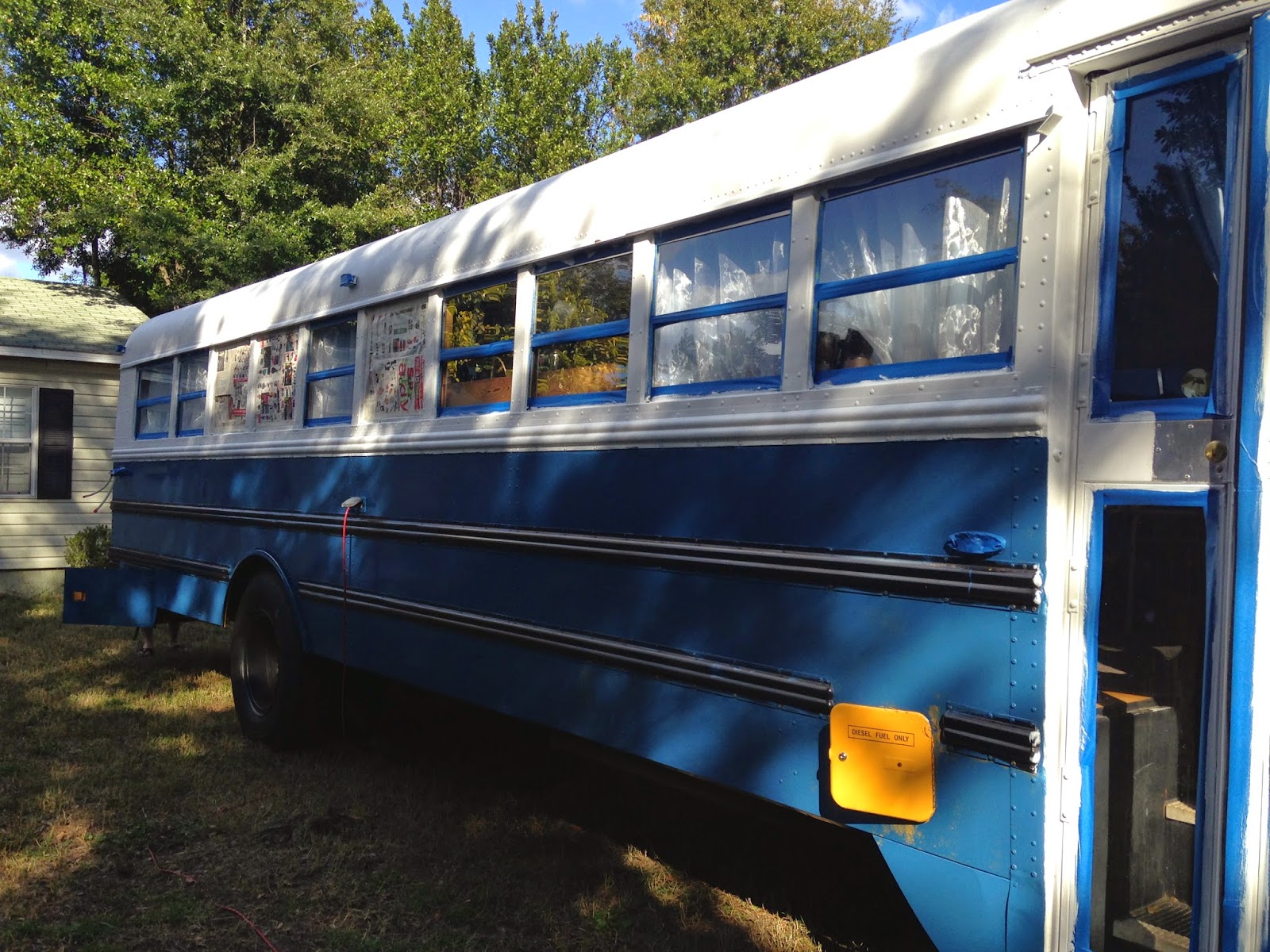 Just Right Bus: Painting the Just Right Bus