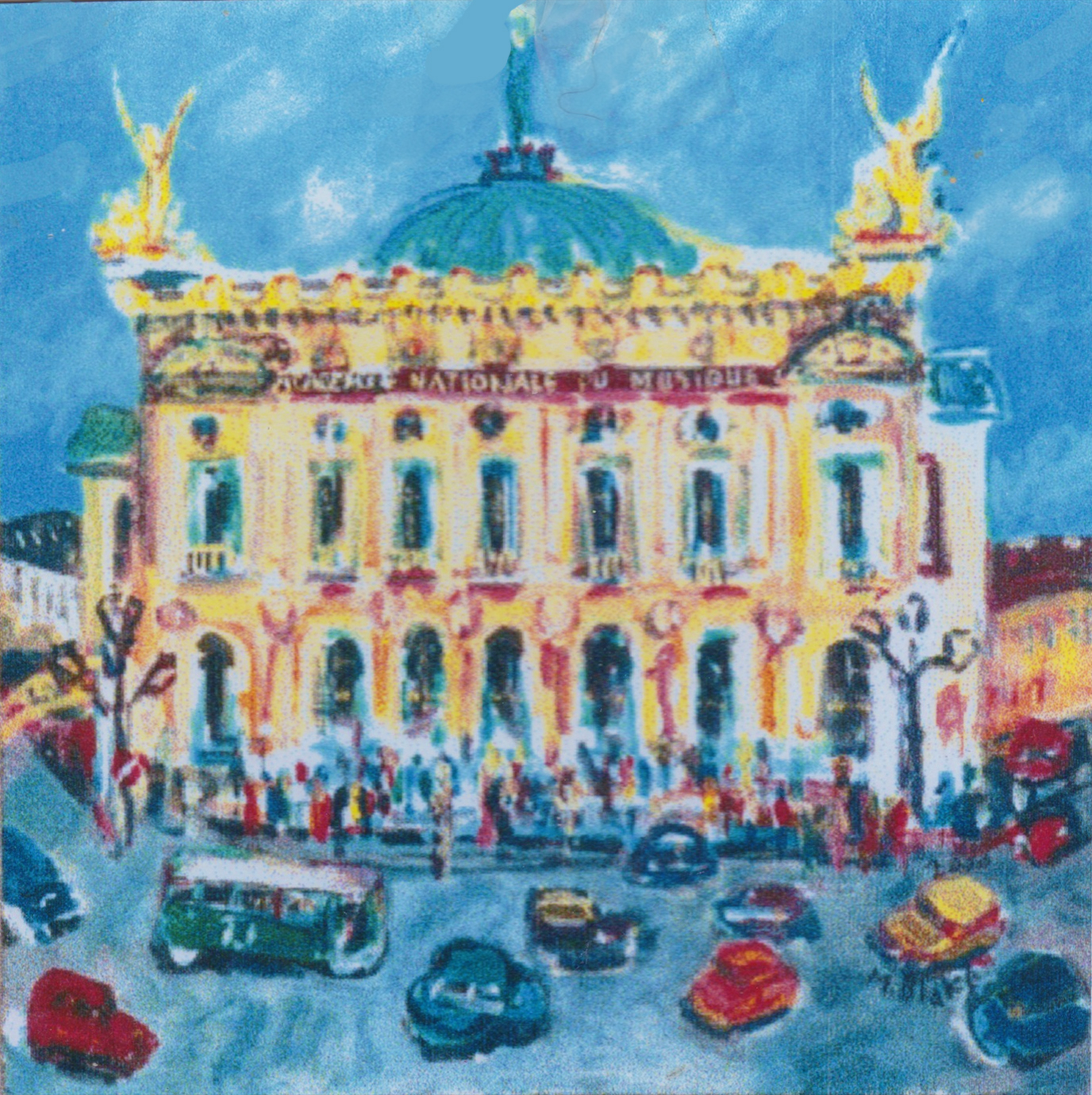 PAINTING PARIS: L'OPERA DE PARIS