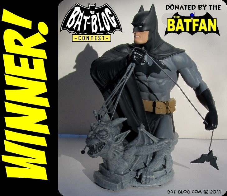 Batman Wallpaper Media: ANNOUNCEMENT of Latest BAT-BLOG CONTEST WINNER!