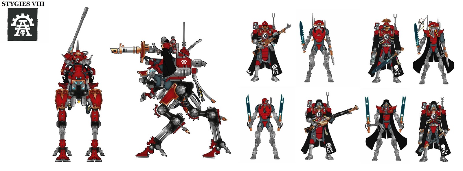 40K For the Win: Ad Mech Part 2: Stygies VIII & Ryza