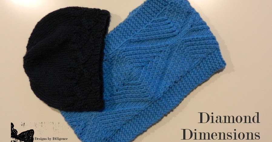 Designs by Diligence: Diamond Dimensions Neck Warmer