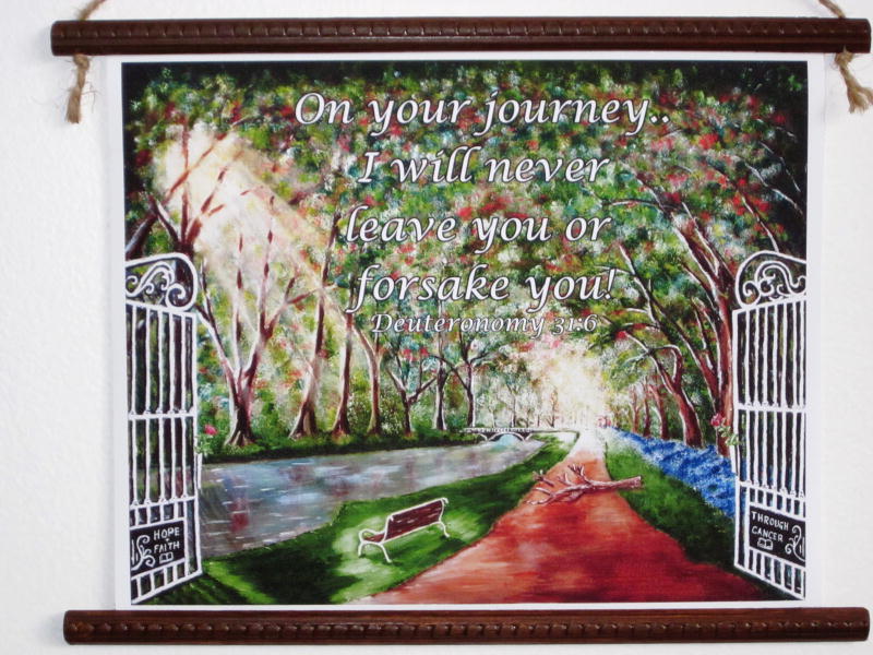 Hope Through Cancer: Inspirational Gift Scrolls, Unique Gifts For ...