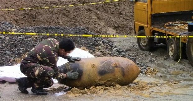 Unexploded 500-pound World War II bomb found in Surigao ~ News BEaST Ph
