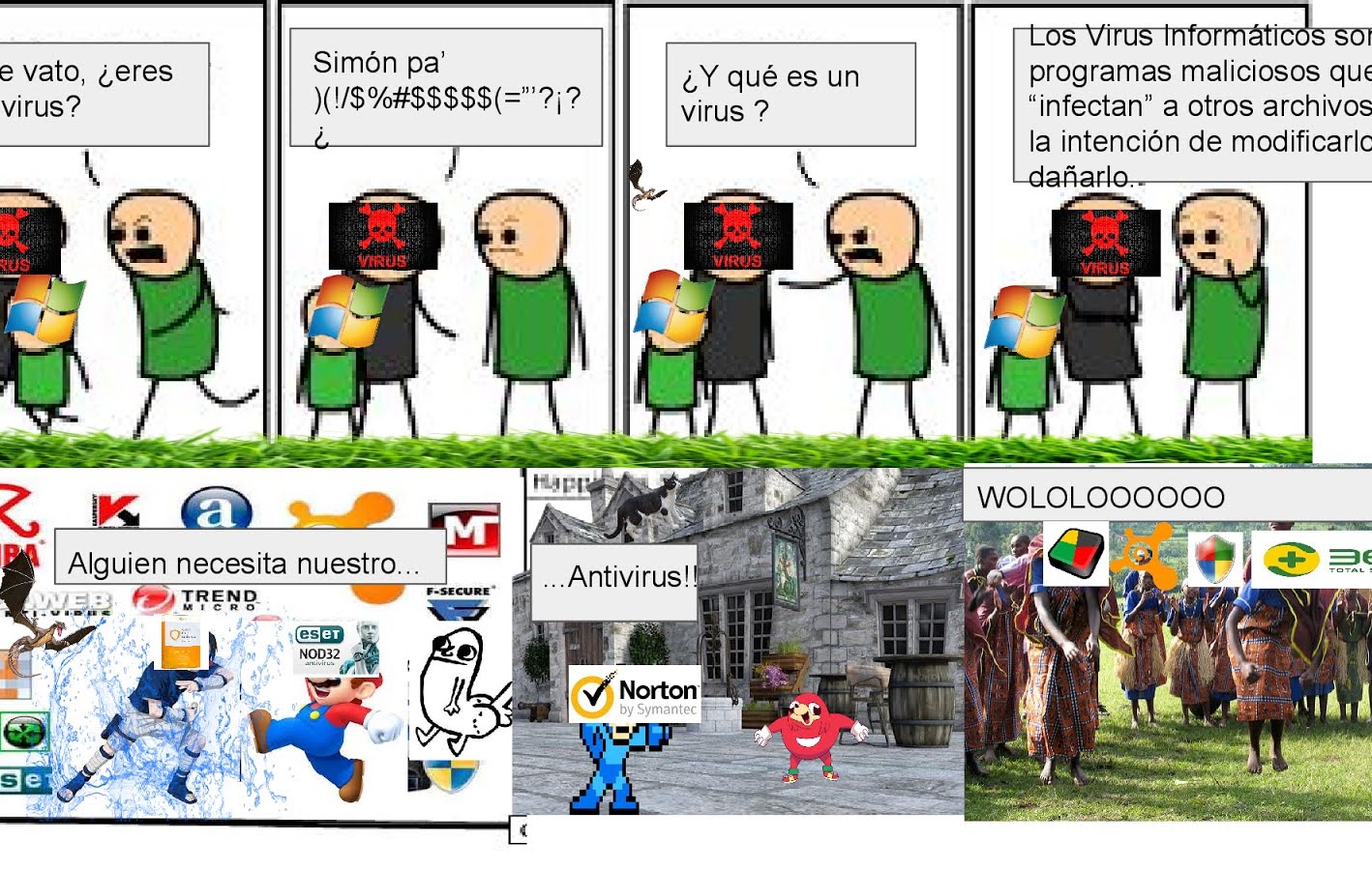 Comic de los Sistemas Operativos