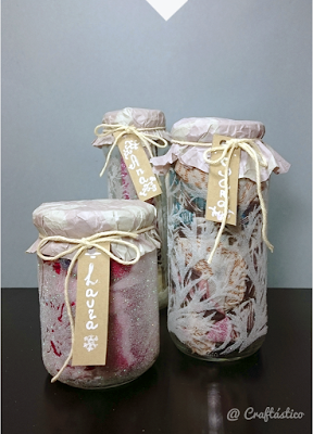 8 LUNAS: Recicla los botes de cristal