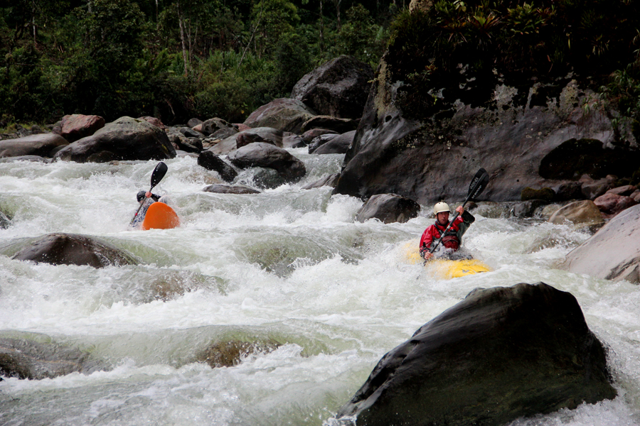 Small World Adventures--Kayak Ecuador: Zen and the art of boofing