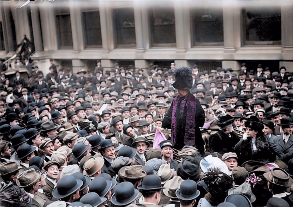 Suffragettes in Color: Striking Images Show the Militant Campaign for ...