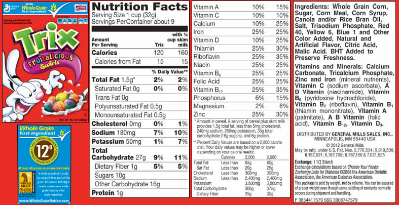 Big Life, Little Garden: Pantry Raid #12: Cereal