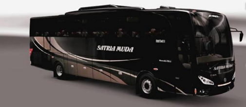Livery skin satria muda bus ets2 indonesia