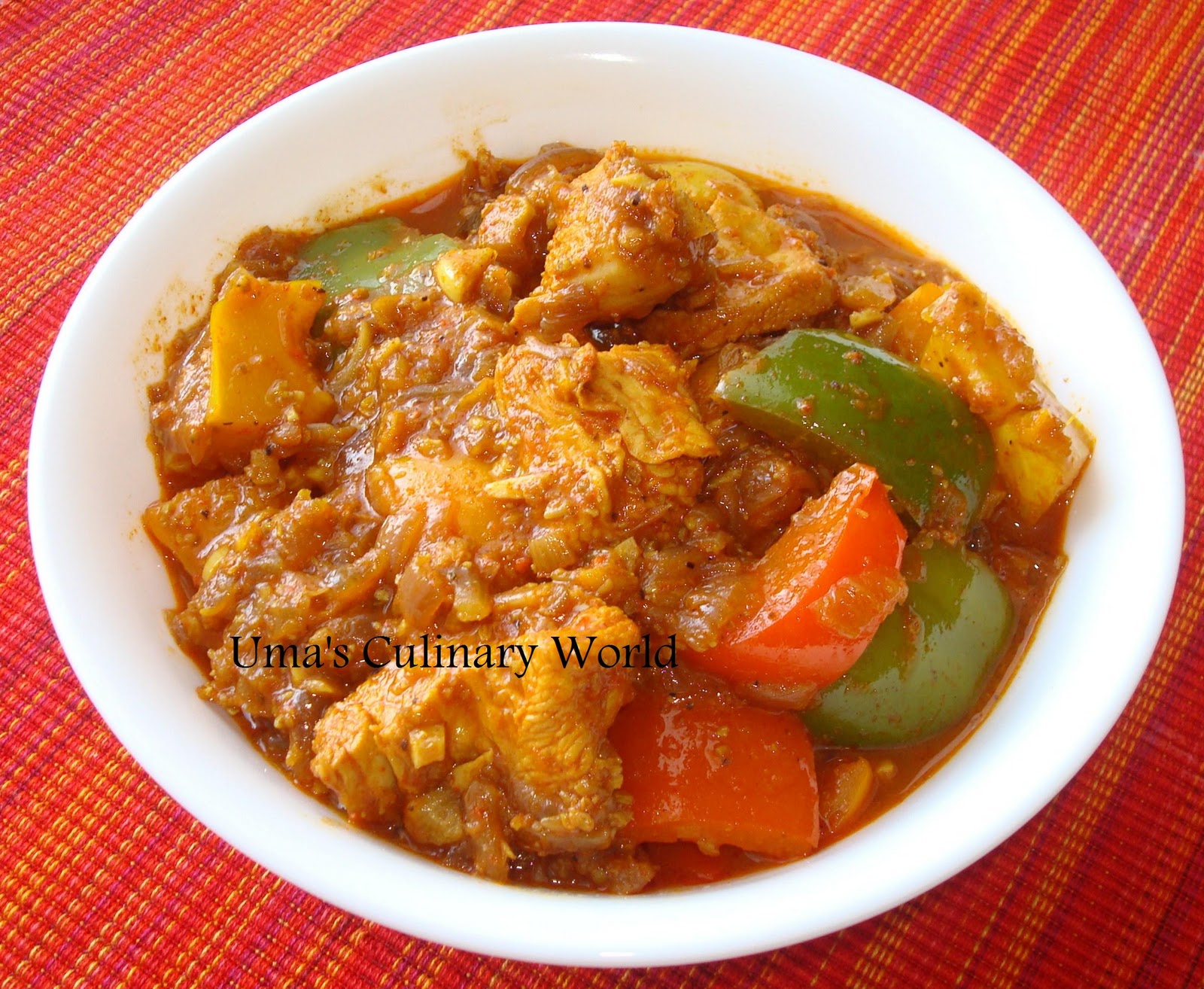 Chicken Kadhai