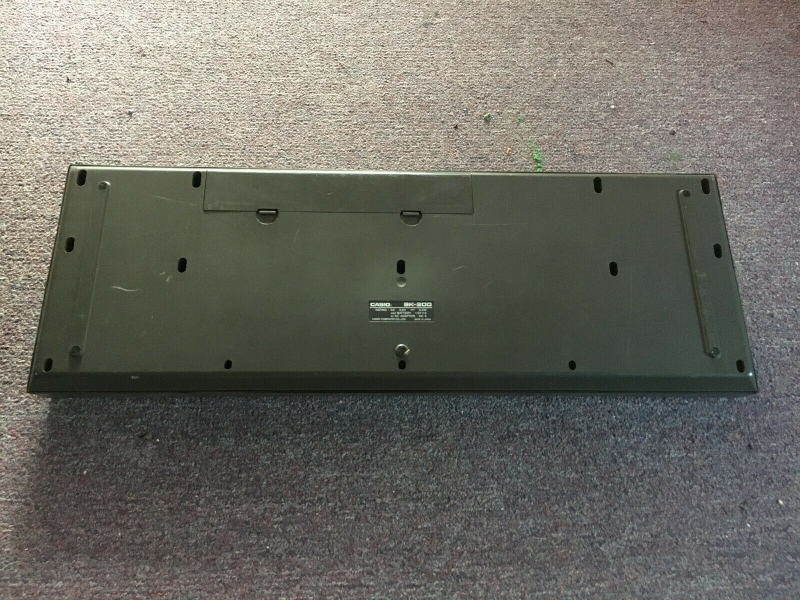 MATRIXSYNTH: Casio SK-200 - SAMPLING KEYBOARD SYNTH (1987)