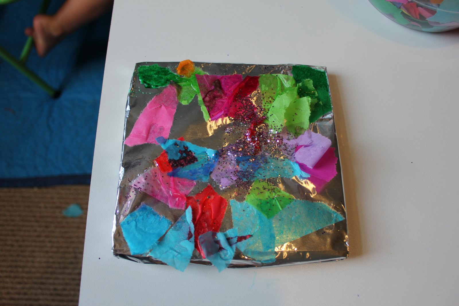 Play At Home Mom LLC: Tissue paper.... it's a beautiful thing