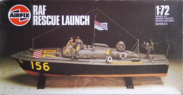 Toy Soldier Chest: Airfix RAF Air Sea Rescue Launch boat 1:72 A05281 R.A.F.