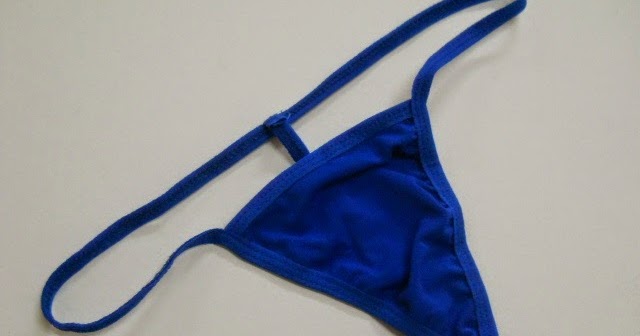 FASHION CARE 2U: U321-2 Sexy Blue T-String Women's Underwear