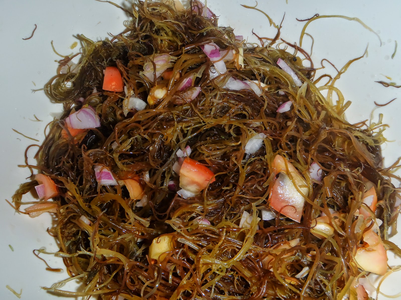 Pinoy's Salad: Gulaman or Seaweed