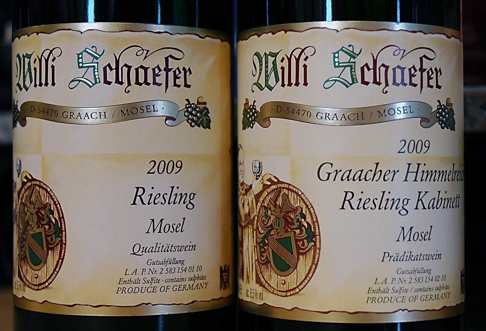 The V.I.P. Table: The Wines of Willi Schaefer